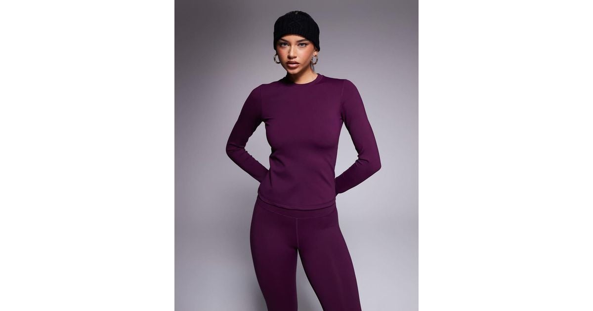 ASOS 4505 Ski & Snow Asos 4505 Ski Thermal Fleece Back Base Layer Long ...