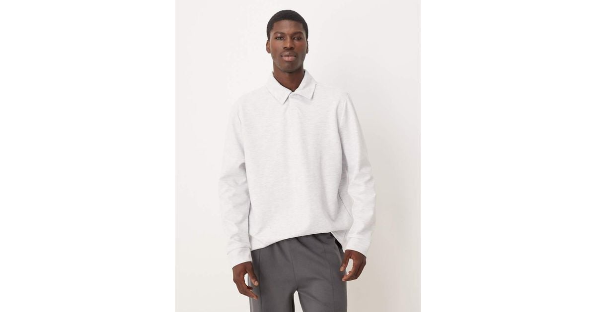 ASOS Smart Polo Shirt in White for Men | Lyst UK