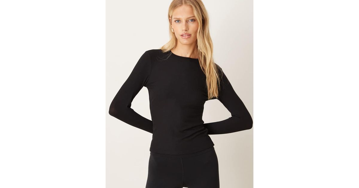 Tala 365 Long Sleeve Top in Black | Lyst UK