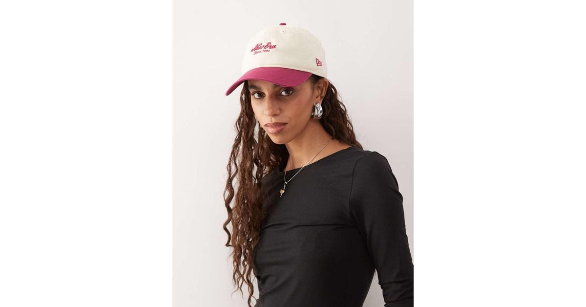 KTZ Script Logo Cap With Contrast Peak in Black | Lyst UK