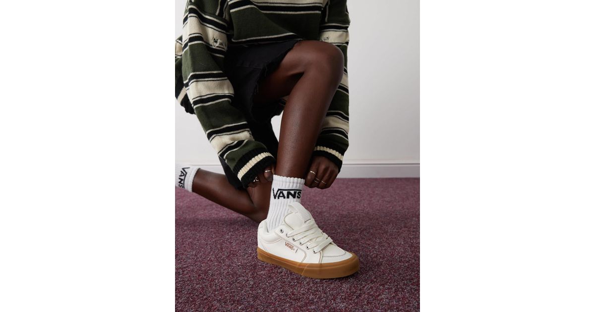 Vans Chukka Push Denim Sneakers in Purple | Lyst