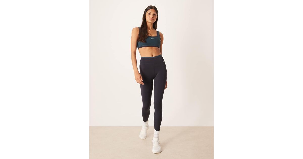 Tala Skinluxe Double Waistband Legging in Natural | Lyst UK