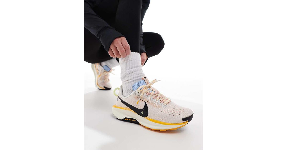 Nike Reactx Pegasus Trail 5 Trainers in White | Lyst UK