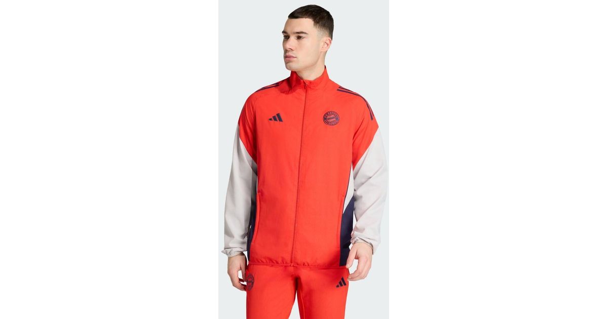 adidas Originals Fc Bayern Tiro 25 Competition Presentation Jacket in ...