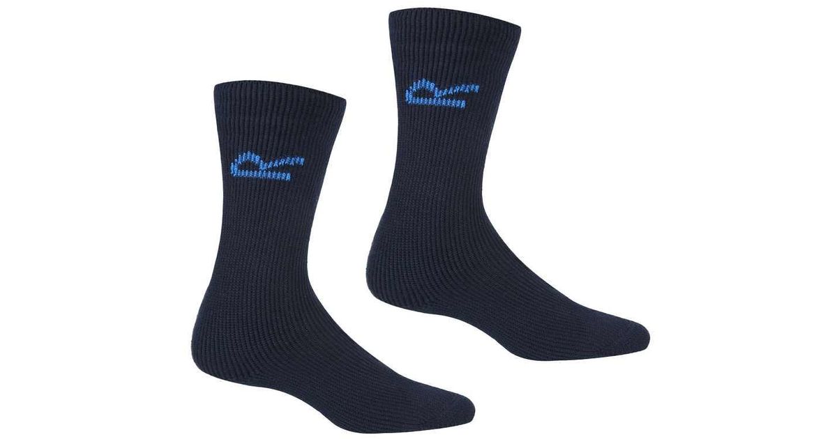 Regatta 5 Pack Thermal Sock in Blue for Men | Lyst UK