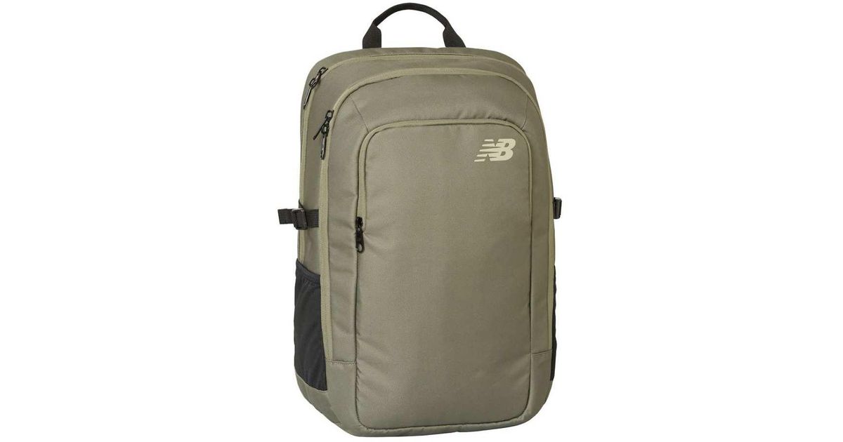 New Balance Logo Backpack in Green | Lyst UK