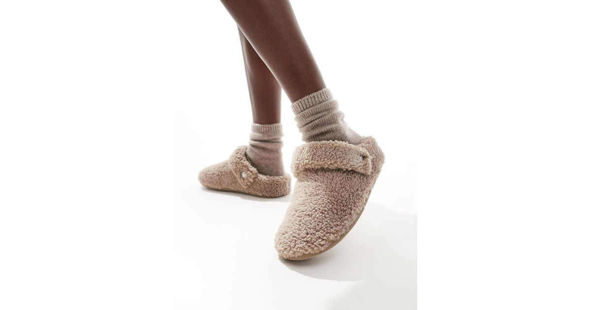 Crocs™ Cozzzy Slipper in Natural | Lyst
