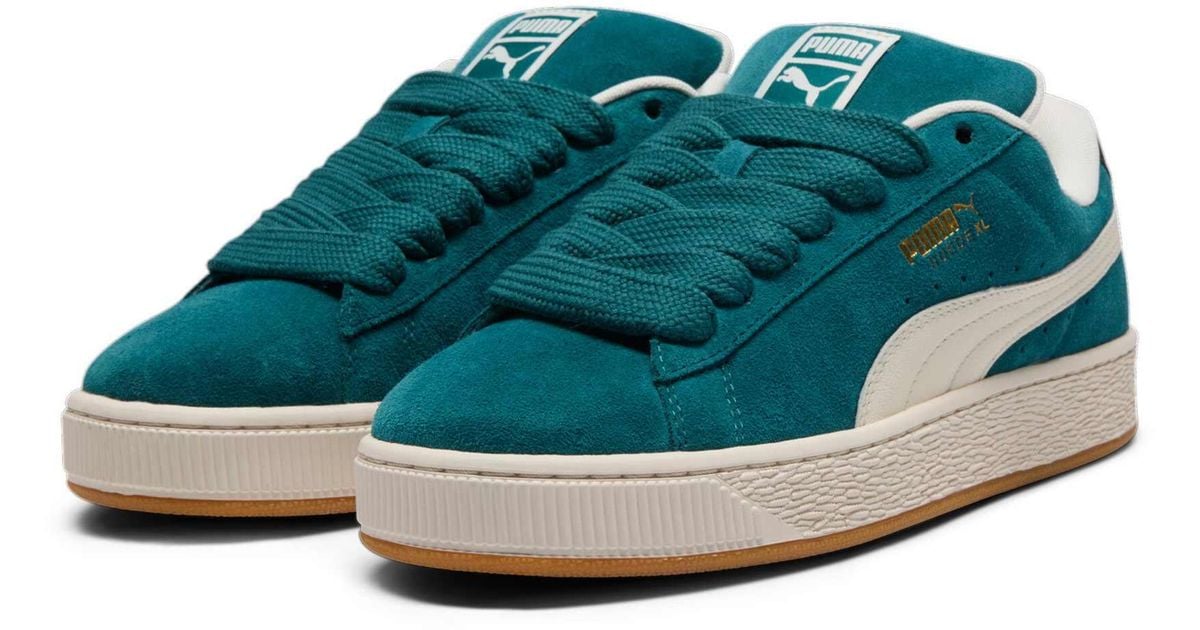 PUMA Suede Xl Levels Sneakers in Green for Men | Lyst