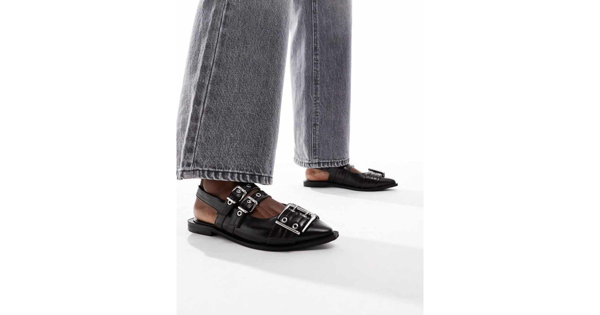 OFF THE HOOK 'Alderbrook' Block Heel Leather Comfort Flat Sandals in ...