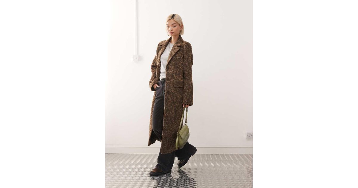 Reclaimed (vintage) Maxi Duster Coat in Natural | Lyst UK
