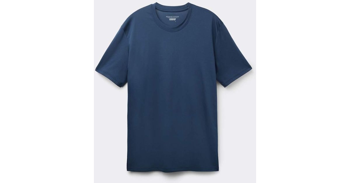 Intimissimi Premium Cotton T-Shirt in Blue for Men | Lyst UK