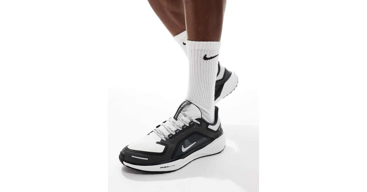 Nike Air Zoom Pegasus 41 Gore-tex Trainers in Black for Men | Lyst UK