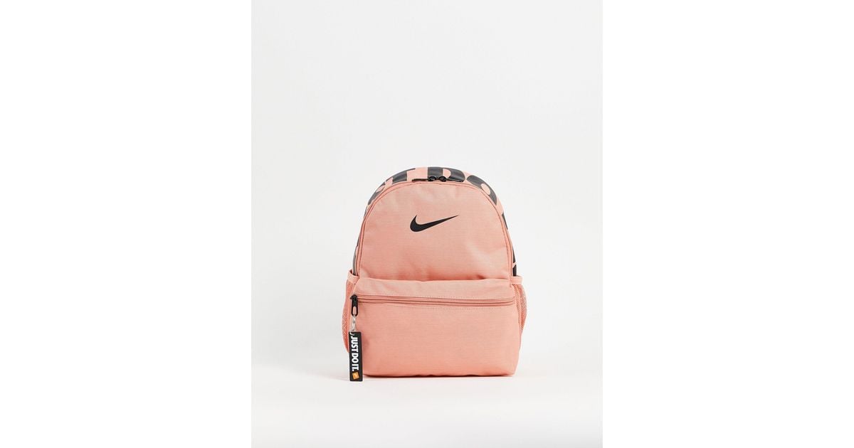 Nike Just Do It Mini Backpack in Pink | Lyst UK