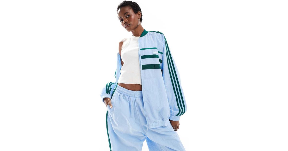 adidas Originals 80s Track Top in Blue | Lyst UK