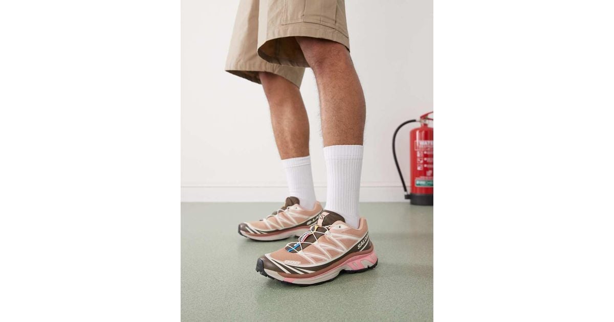 Salomon Xt-6 Trainers in Pink | Lyst UK