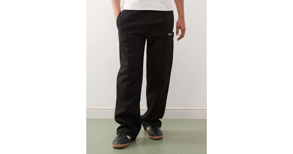 Prohibited 360 Gsm Oversized Logo Loose joggers in Black for Men | Lyst UK
