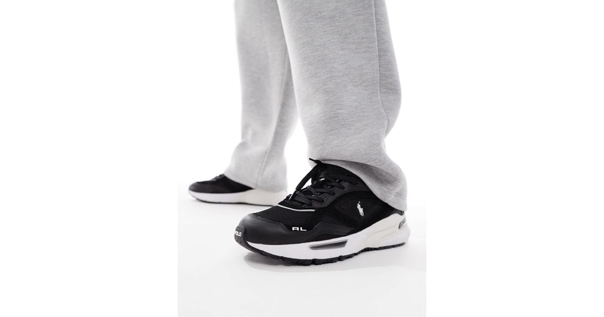 Polo Ralph Lauren Trackstr 275 Trainer in Gray for Men | Lyst