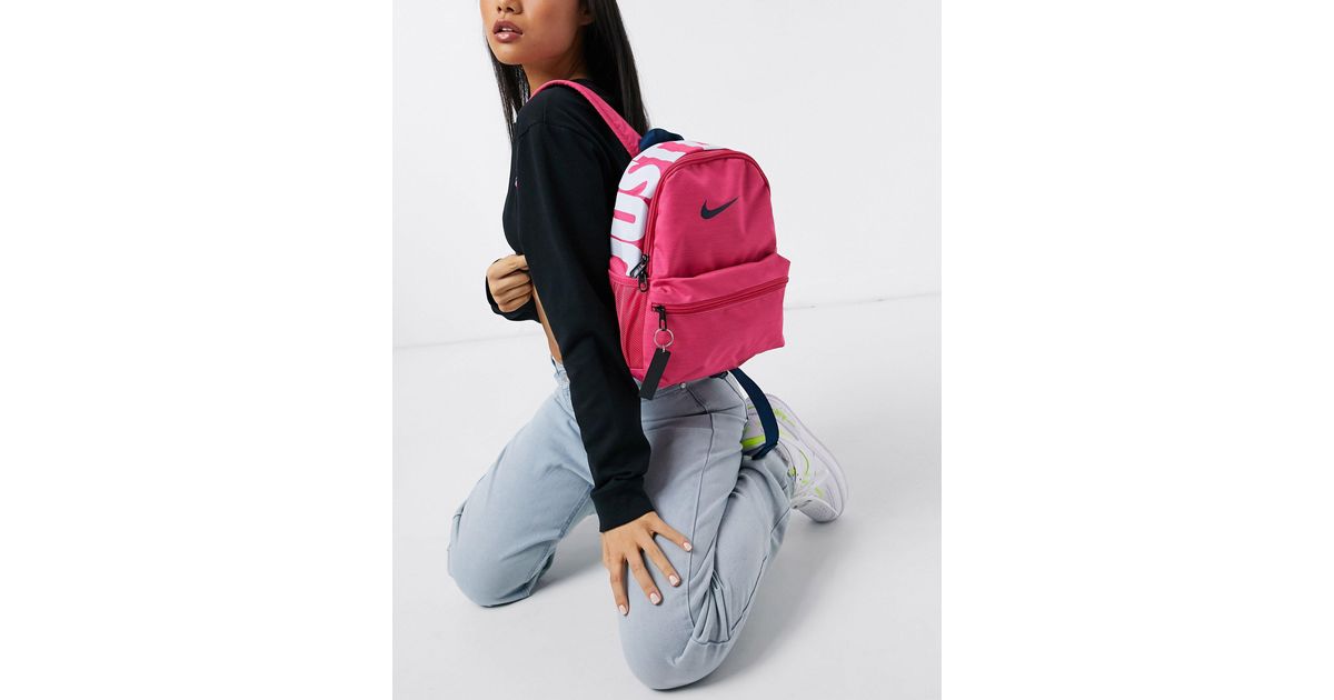 Nike Mini Backpack in Pink | Lyst Canada