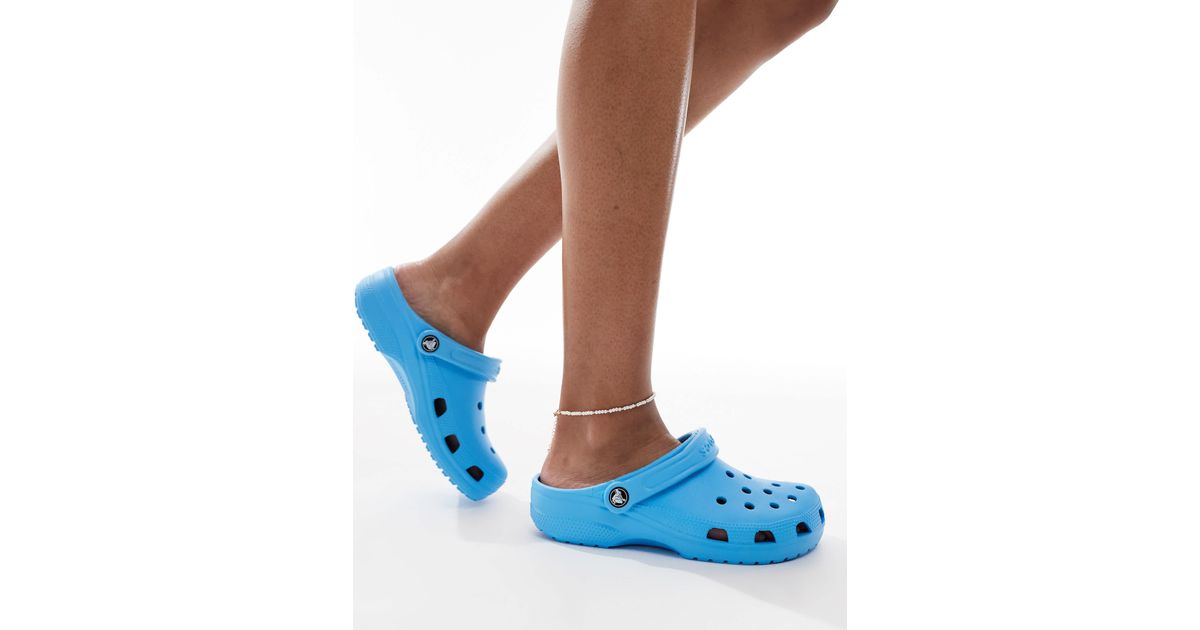 Crocs™ Unisex Classic Clogs in Blue | Lyst