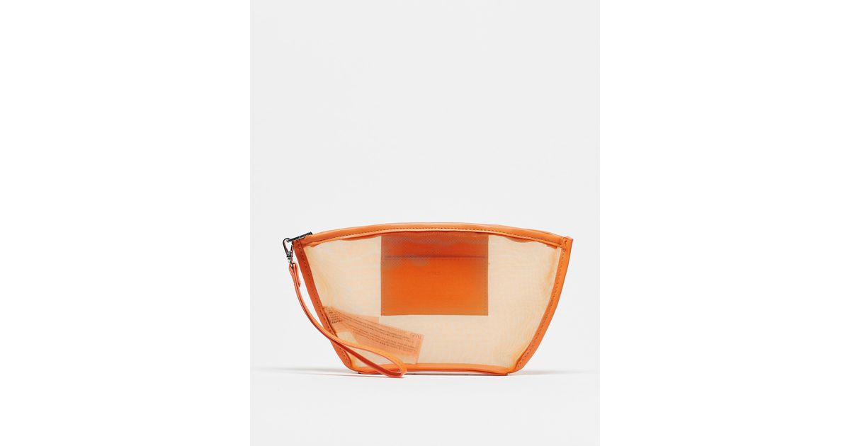 Mango Mech Cosmetics Bag in Orange | Lyst