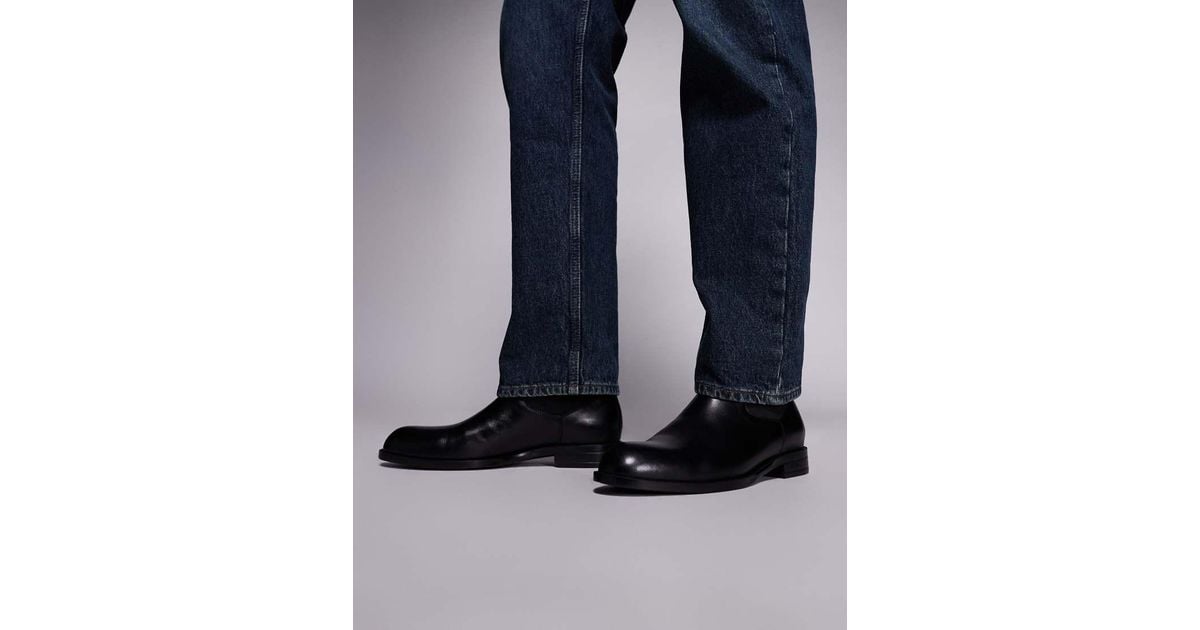 BOSS Boss Tayil Chelsea Boots in Blue for Men | Lyst UK