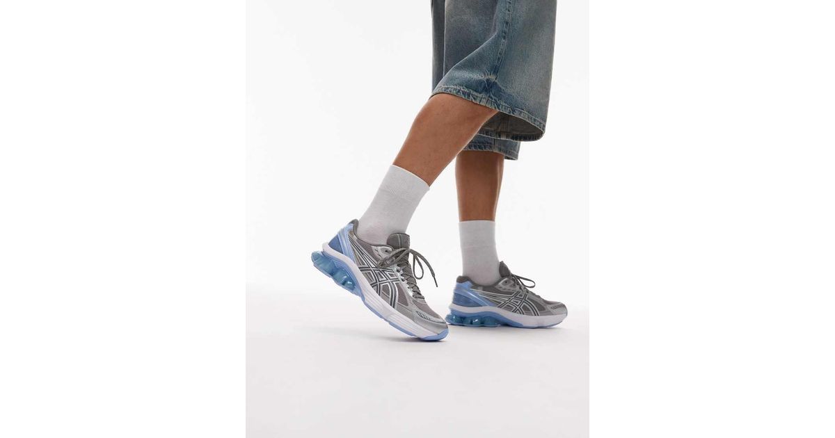 Asics Gel-Kinetic Fluent Trainers in Grey | Lyst UK