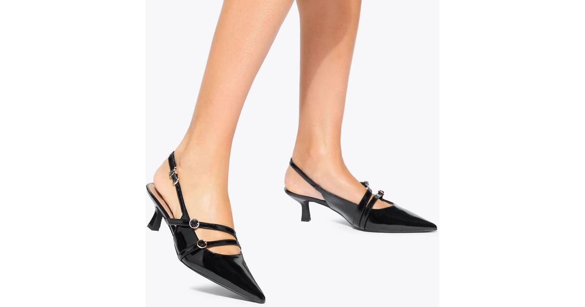 KG by Kurt Geiger Sienna Heeled Shoes in Black | Lyst UK