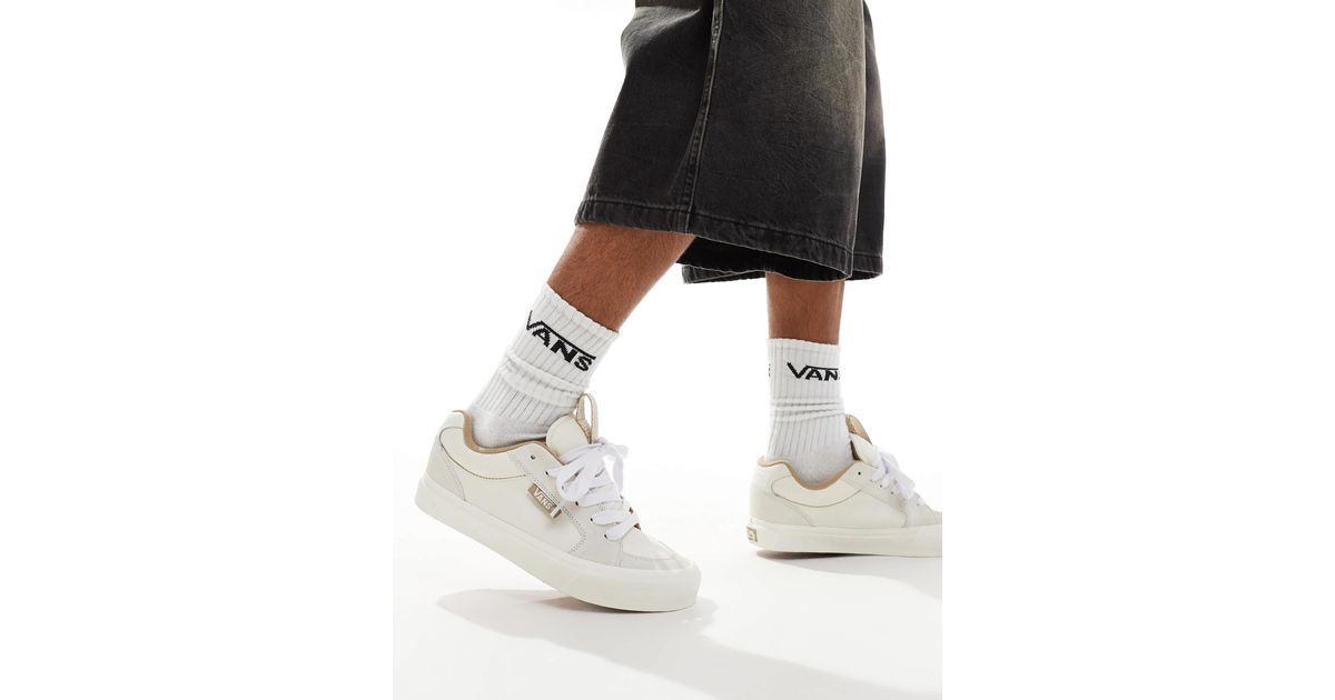 Vans Chukka Push Sneakers With Details in Black for Men | Lyst