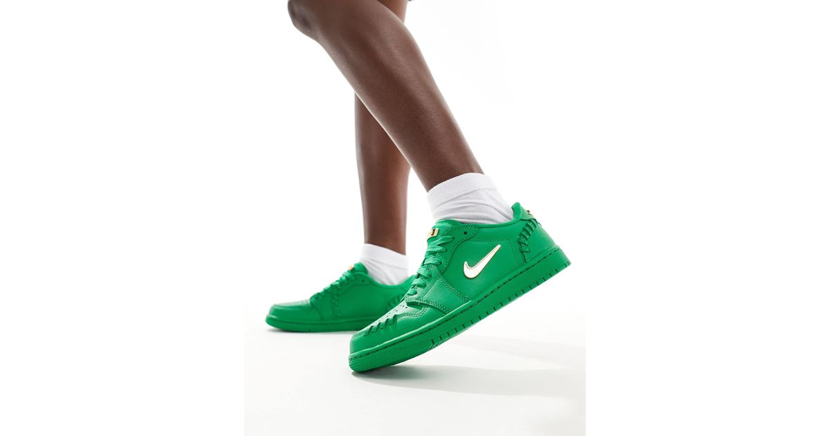 Nike Air Jordan Method Make Low Sneakers in Green | Lyst
