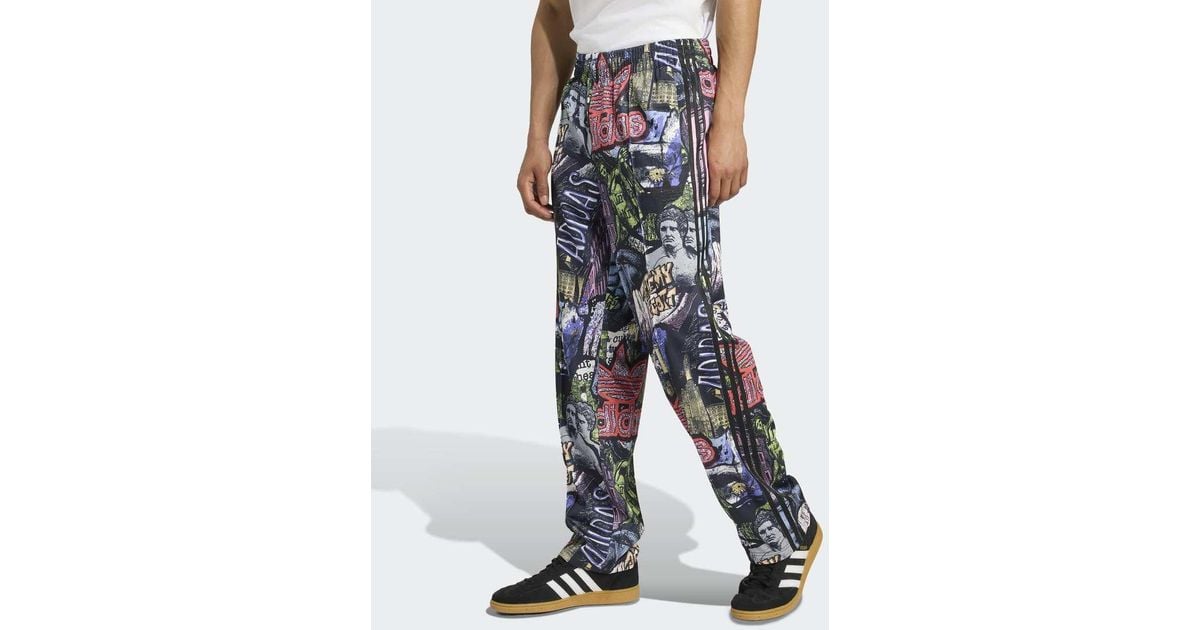 adidas Originals Adidas X Jeremy Scott Aop Track Pants in Blue | Lyst UK