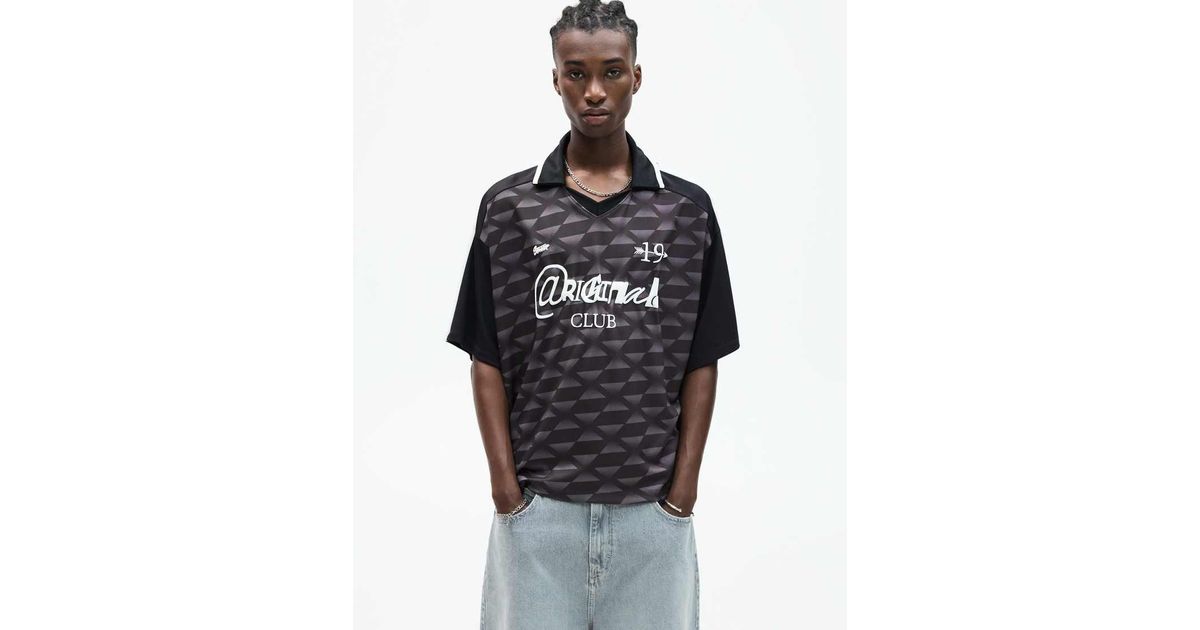 Pull&Bear Stwd @riginal Club Football T-shirt in Grey for Men | Lyst UK