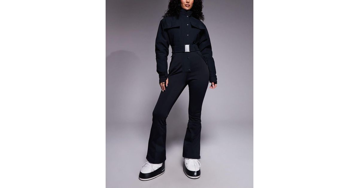 ASOS 4505 Ski & Snow Asos 4505 Hourglass Ski Funnel Neck Kick Flare ...