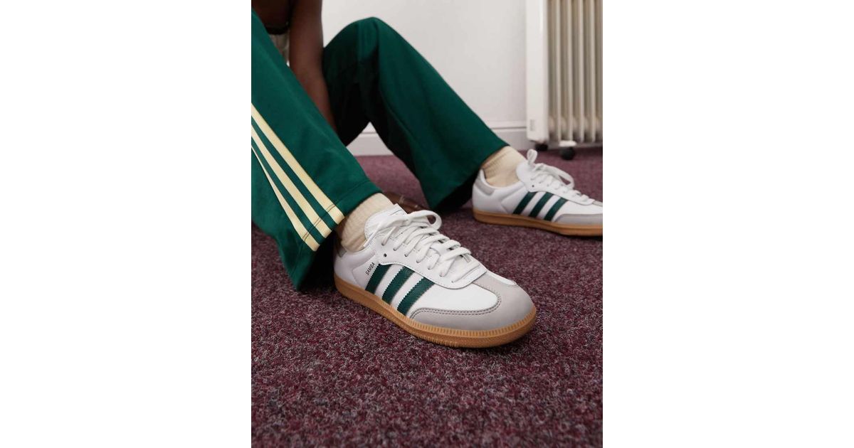 adidas Originals Samba Og Trainers in White for Men | Lyst UK