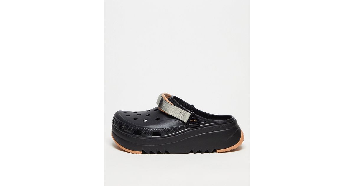 Crocs™ Unisex Hiker Xscape Clogs in Black | Lyst