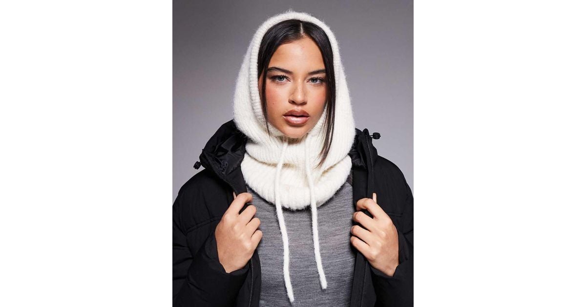 ASOS 4505 Ski & Snow Asos 4505 Ski Knitted Hood in Black | Lyst UK