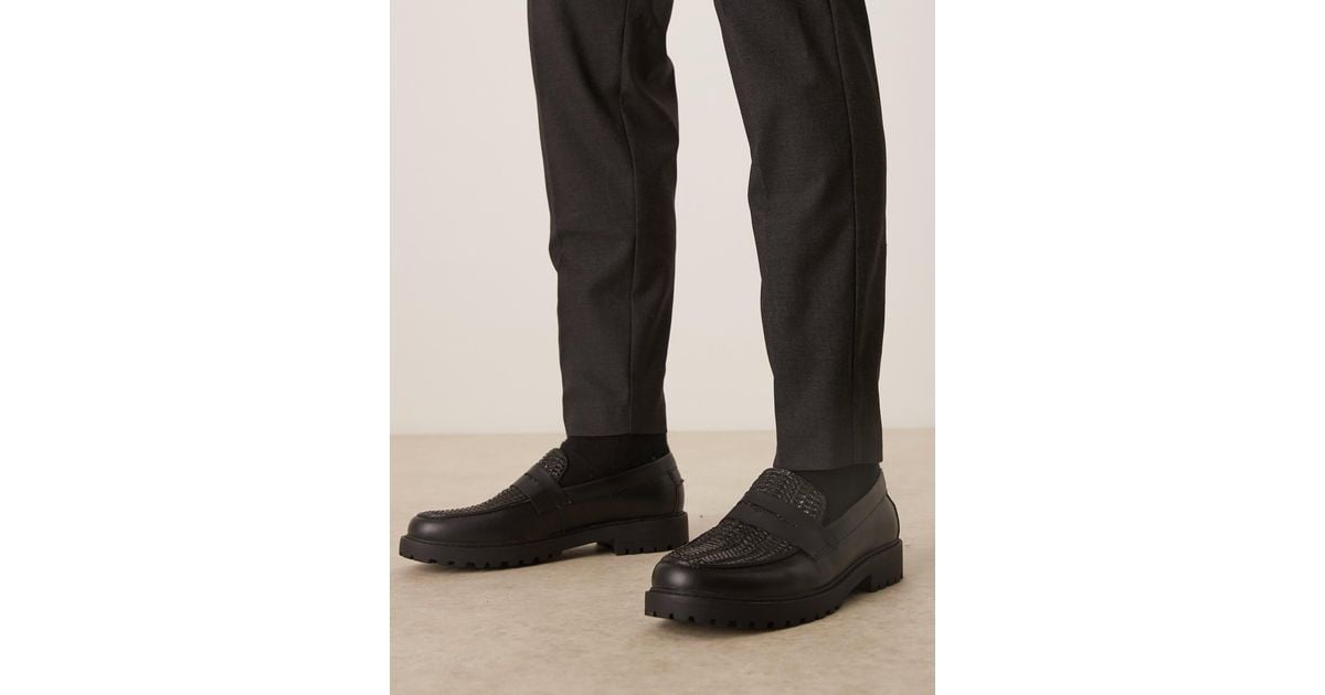 ASOS Loafers in Black for Men | Lyst