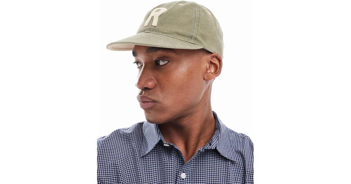 Polo Ralph Lauren Large R Authentic Twill Baseball Cap in Blue for Men ...