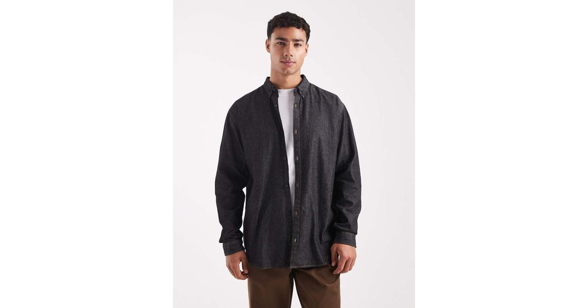 JJ Rebel Denim Shirt in Blue for Men | Lyst UK