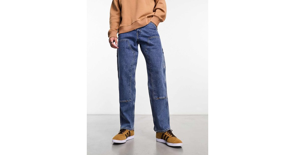 Levi's Workwear Capsule Straight Fit Jeans in Blue for Men | Lyst