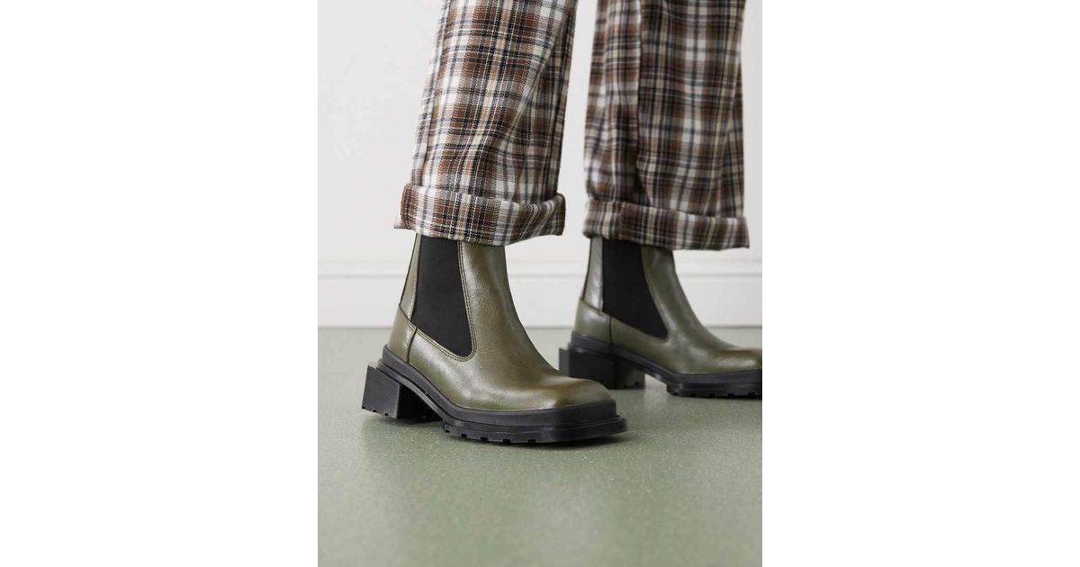 Dr. Martens Maybole Chelsea Boot in Green | Lyst UK