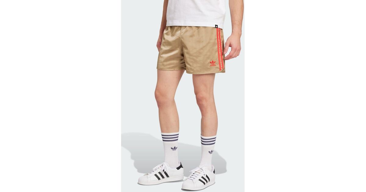 adidas Originals David Beckham Originals 3-Stripes Shorts in White for ...
