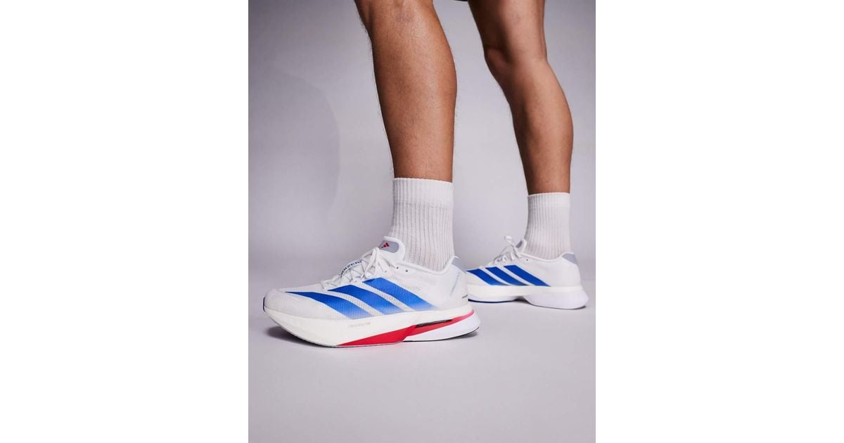 adidas Originals Adidas Running Boston 13 Trainers in White for Men ...