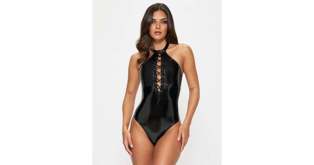 Ann Summers Fixation Crotchless Body in Black | Lyst UK
