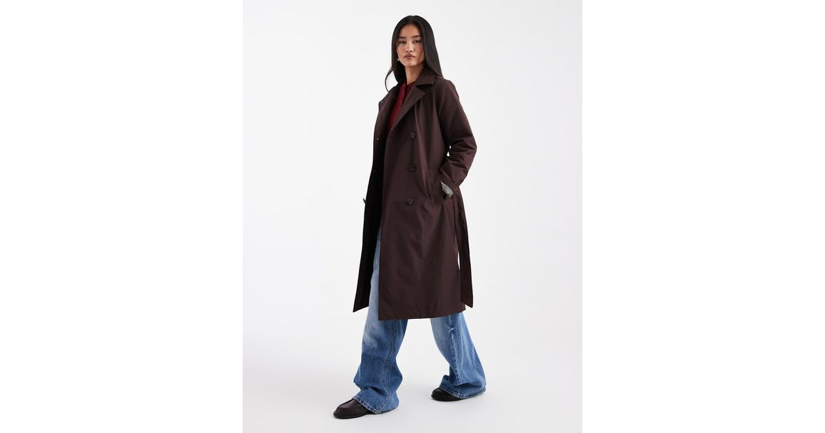 New Look Formal Mac in Blue | Lyst UK