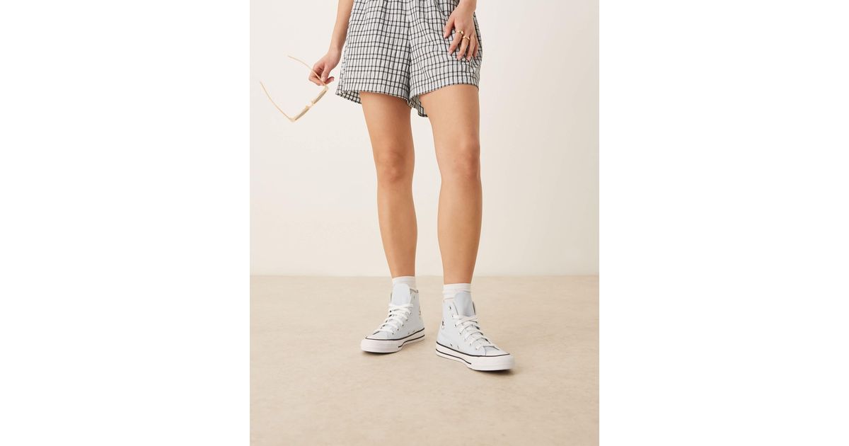 Converse Chuck Taylor Hi All Star Sneaker in White | Lyst