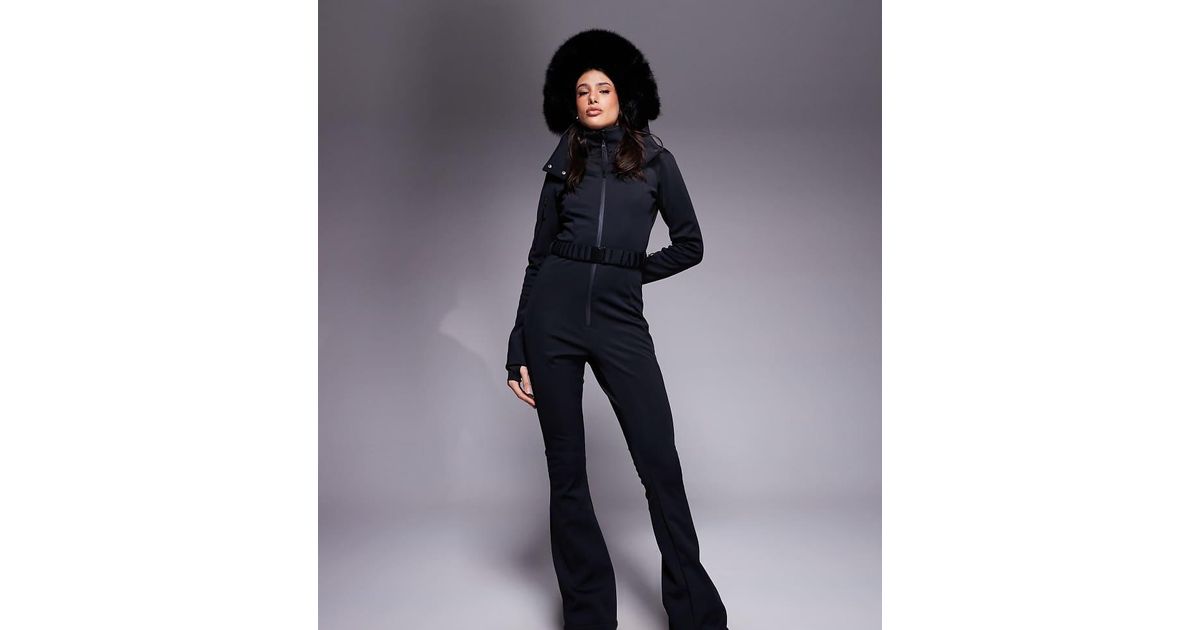 ASOS 4505 Ski & Snow Asos 4505 Tall Ski Soft Shell Belted Ski Suit With ...