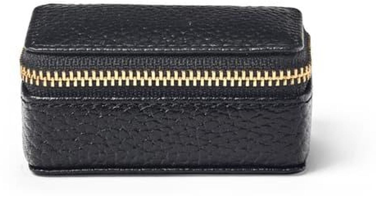Aspinal of London Small Travel Jewellery Case in Black | Lyst UK