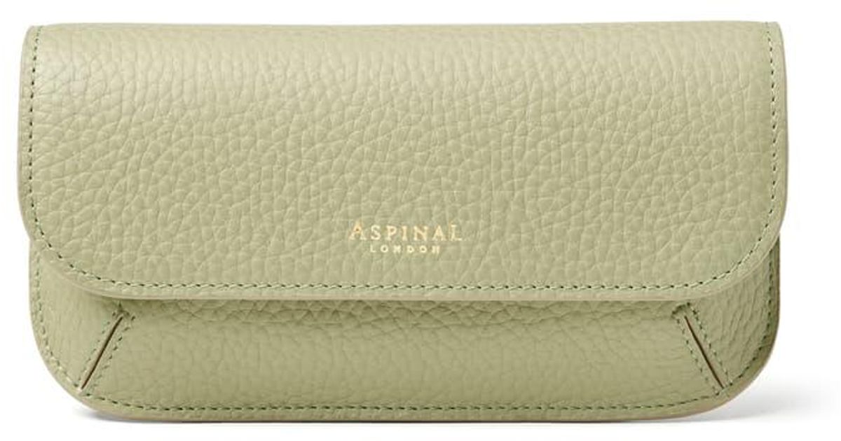 Aspinal of London Ella Sunglasses Case in Green | Lyst UK