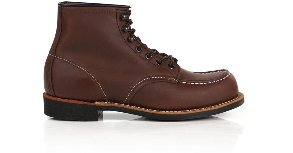 Red Wing Leather 2954 Heritage Work Cooper Moc Toe Boot in Brown for ...
