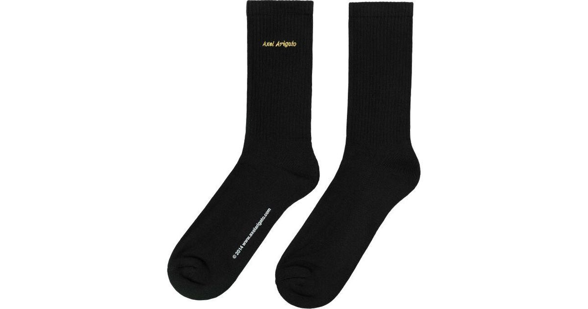 Axel Arigato Trademark Tube Socks in Black for Men - Lyst